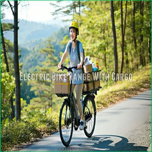 Electric Bike Range With Cargo: Extend Your Reach