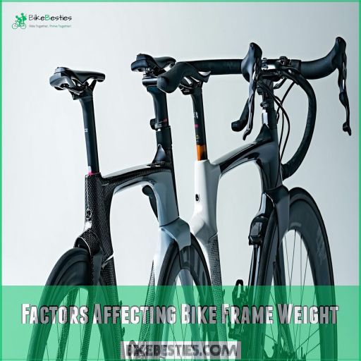 Bike Frame Weight Comparison: What Pros Know About Materials!