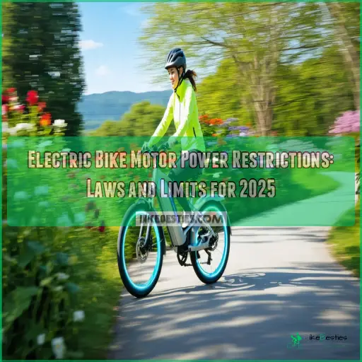 Electric Bike Motor Power Restrictions: Laws and Limits for 2025