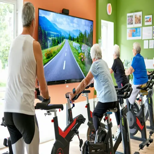 Streaming Indoor Cycling Classes for Seniors: Fun, Low-Impact Workouts