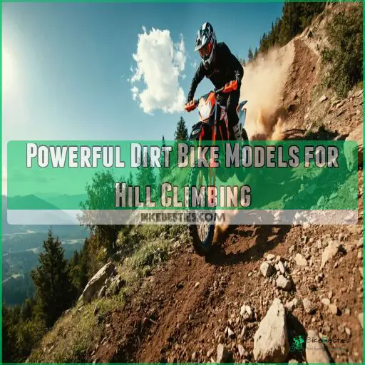 Powerful Dirt Bike Models for Hill Climbing