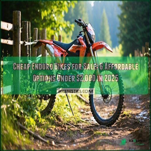 Cheap Enduro Bikes for Sale: 6 Affordable Options Under $2,000 in 2025