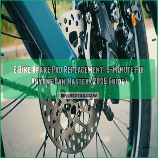 E Bike Brake Pad Replacement: 5-Minute Fix Anyone Can Master (2025 Guide)
