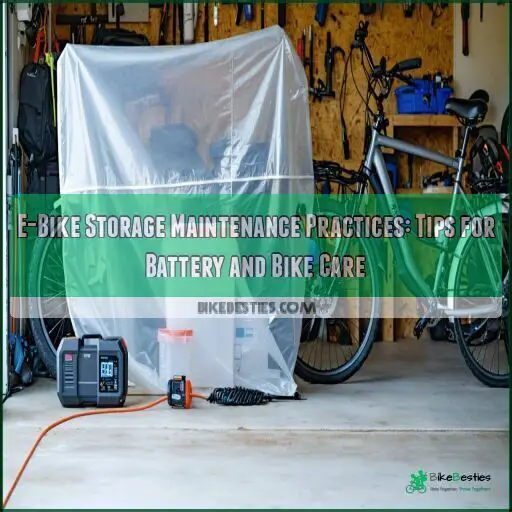 E-Bike Storage Maintenance Practices: Tips for Battery and Bike Care