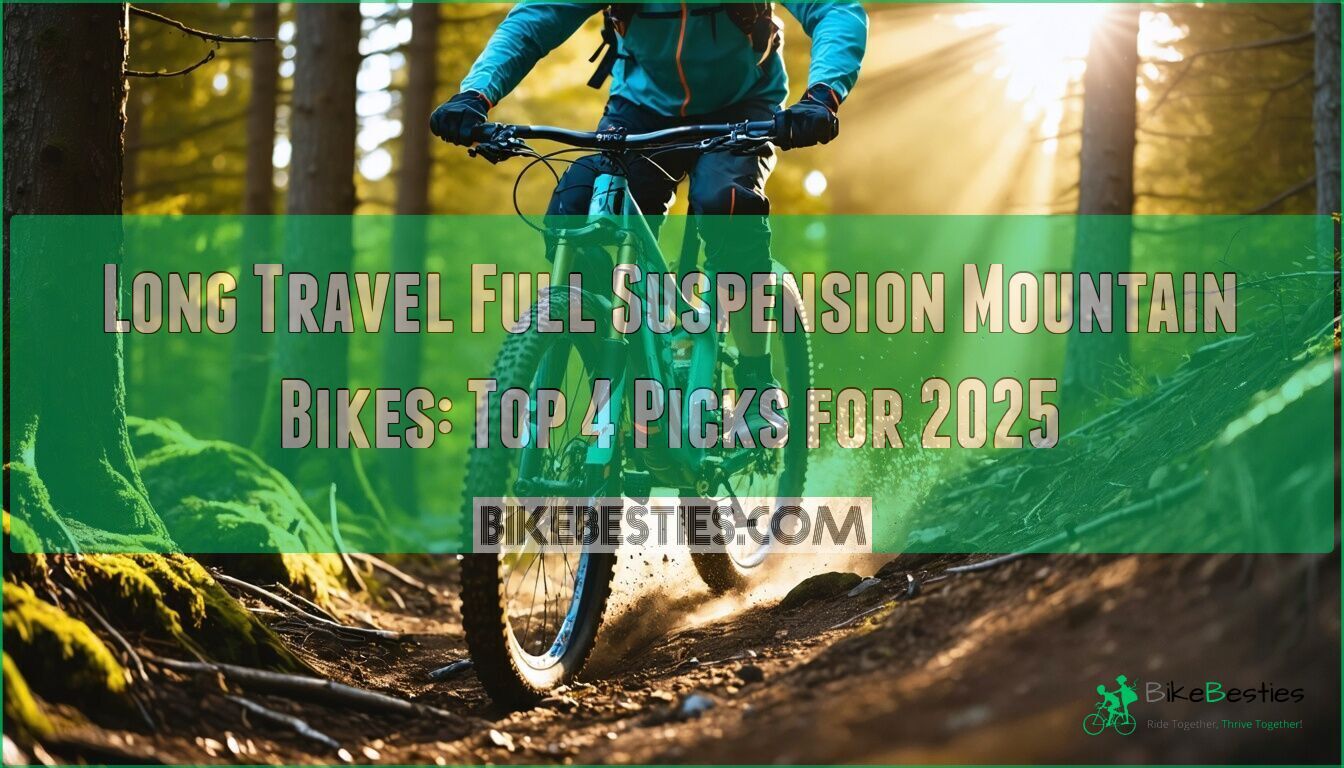 Long Travel Full Suspension Mountain Bikes: Top 4 Picks for 2025