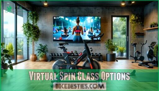 Spin Bike Virtual Class Options Online Now