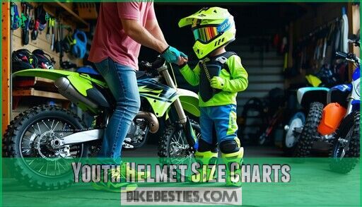 Youth Dirt Bike Helmet Size Chart: Find Your Child's Perfect Fit in ...