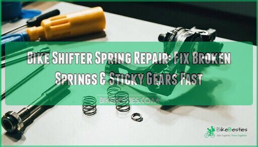 Bike Shifter Spring Repair: Fix Broken Springs & Sticky Gears Fast