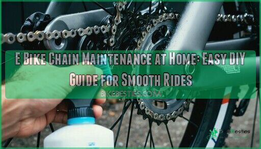 E Bike Chain Maintenance at Home: Easy DIY Guide for Smooth Rides