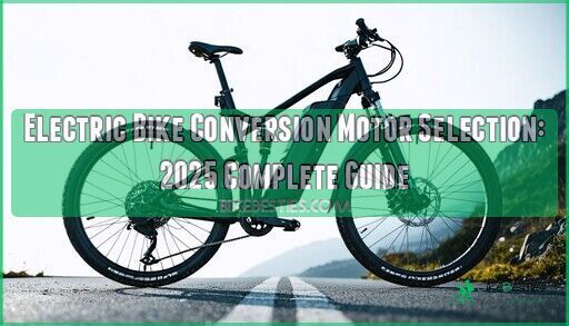 Electric Bike Conversion Motor Selection: 2025 Complete Guide