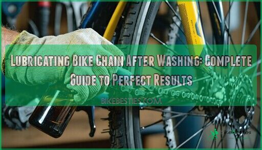 Lubricating Bike Chain After Washing: Complete Guide to Perfect Results