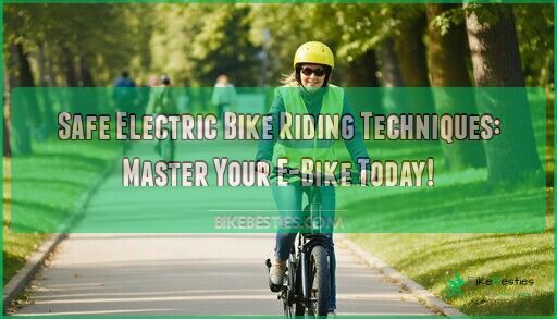 Safe Electric Bike Riding Techniques: Master Your E-Bike Today!
