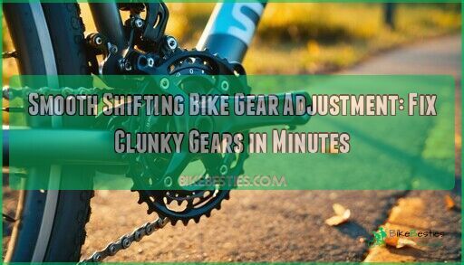 Smooth Shifting Bike Gear Adjustment: Fix Clunky Gears in Minutes