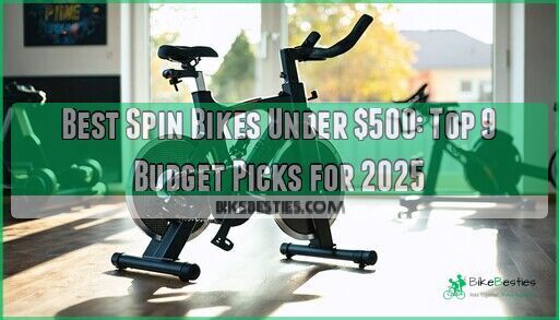 Best Spin Bikes Under $500: Top 9 Budget Picks for 2025
