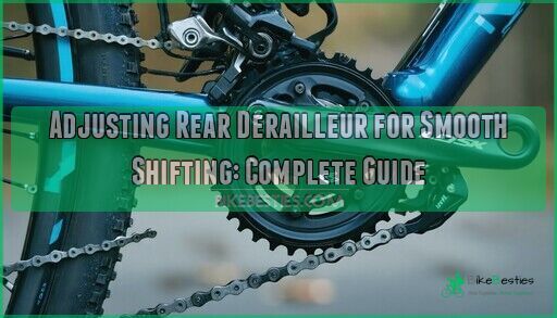 Adjusting Rear Derailleur for Smooth Shifting: Complete Guide