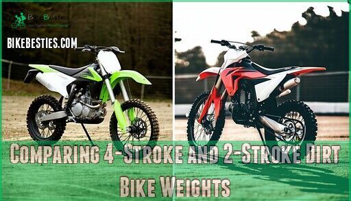 How Much Does a Dirt Bike Weigh? Weight Chart & Examples