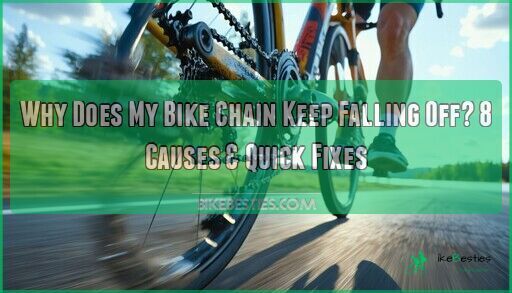 Why Does My Bike Chain Keep Falling Off? 8 Causes & Quick Fixes