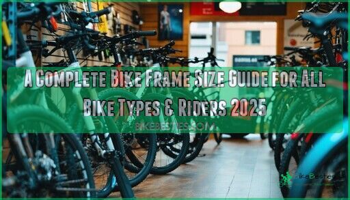 A Complete Bike Frame Size Guide for All Bike Types & Riders 2025