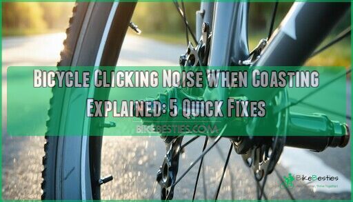 Bicycle Clicking Noise When Coasting Explained: 5 Quick Fixes