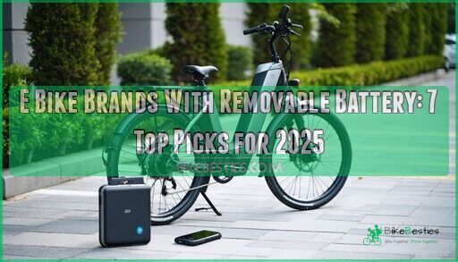 E Bike Brands With Removable Battery: 7 Top Picks for 2025
