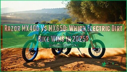 Razor MX400 Vs MX650: Which Electric Dirt Bike Wins in 2025?