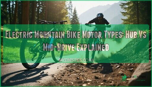Electric Mountain Bike Motor Types: Hub Vs Mid-Drive Explained