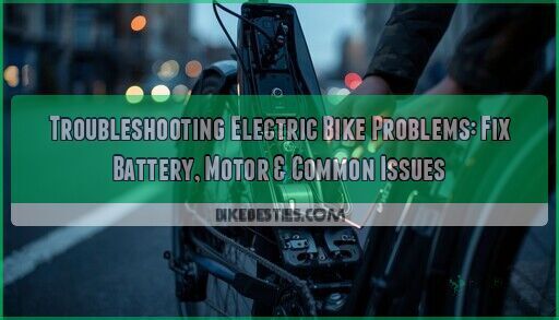Troubleshooting Electric Bike Problems: Fix Battery, Motor & Common Issues