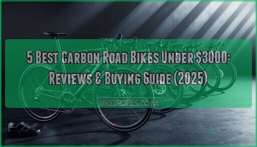 5 Best Carbon Road Bikes Under $3000: Reviews & Buying Guide (2025)