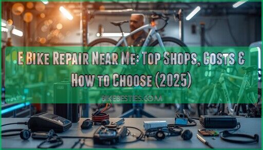 E Bike Repair Near Me: Top Shops, Costs & How to Choose (2025)
