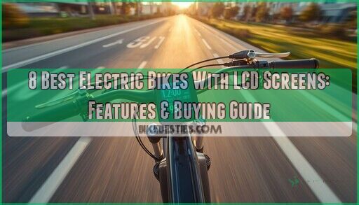 8 Best Electric Bikes With LCD Screens: Features & Buying Guide