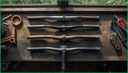 Mountain Bike Handlebar Types Compared: Materials, Reviews & How to Choose