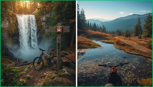 Mountain Bike Trails With Waterfalls: Best Rides & Guide