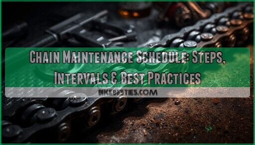 Chain Maintenance Schedule: Steps, Intervals & Best Practices