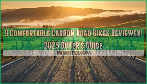 9 Comfortable Carbon Road Bikes Reviewed: 2025 Buyer's Guide