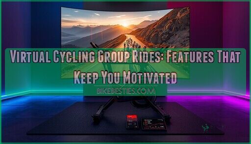 Virtual Cycling Group Rides: Features That Keep You Motivated