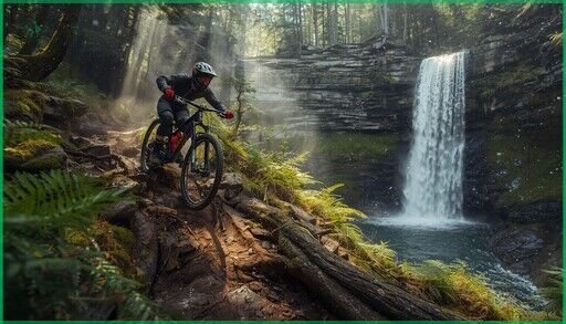 Mountain Bike Trails With Waterfalls: Best Rides & Guide