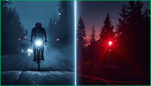 Front Vs Rear Bike Lights: Key Differences & Safety Guide