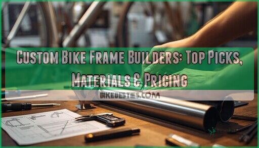 Custom Bike Frame Builders: Top Picks, Materials & Pricing