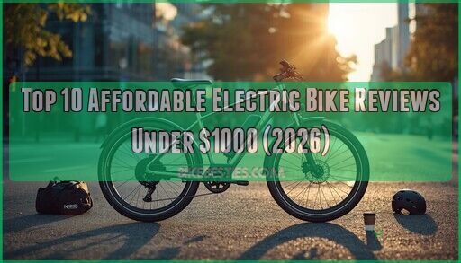 Top 10 Affordable Electric Bike Reviews Under $1000 (2026)