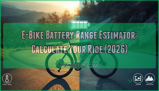 E-Bike Battery Range Estimator: Calculate Your Ride (2026)