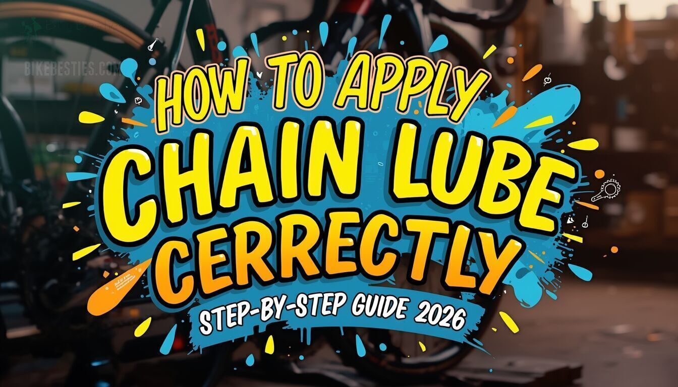 How to Apply Chain Lube Correctly: Step-by-Step Guide (2026)