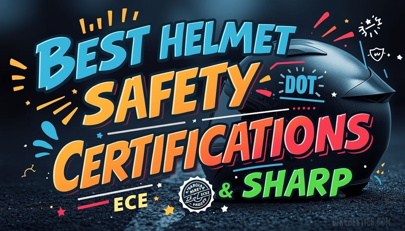 Best Helmet Safety Certifications: DOT, ECE, Snell & SHARP