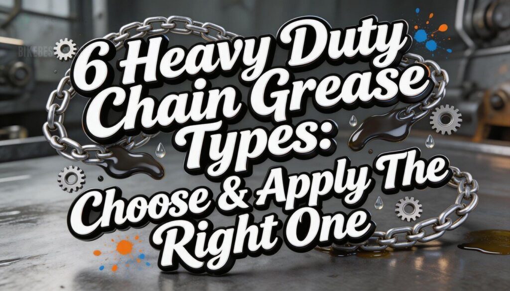 6 Heavy Duty Chain Grease Types: Choose & Apply The Right One
