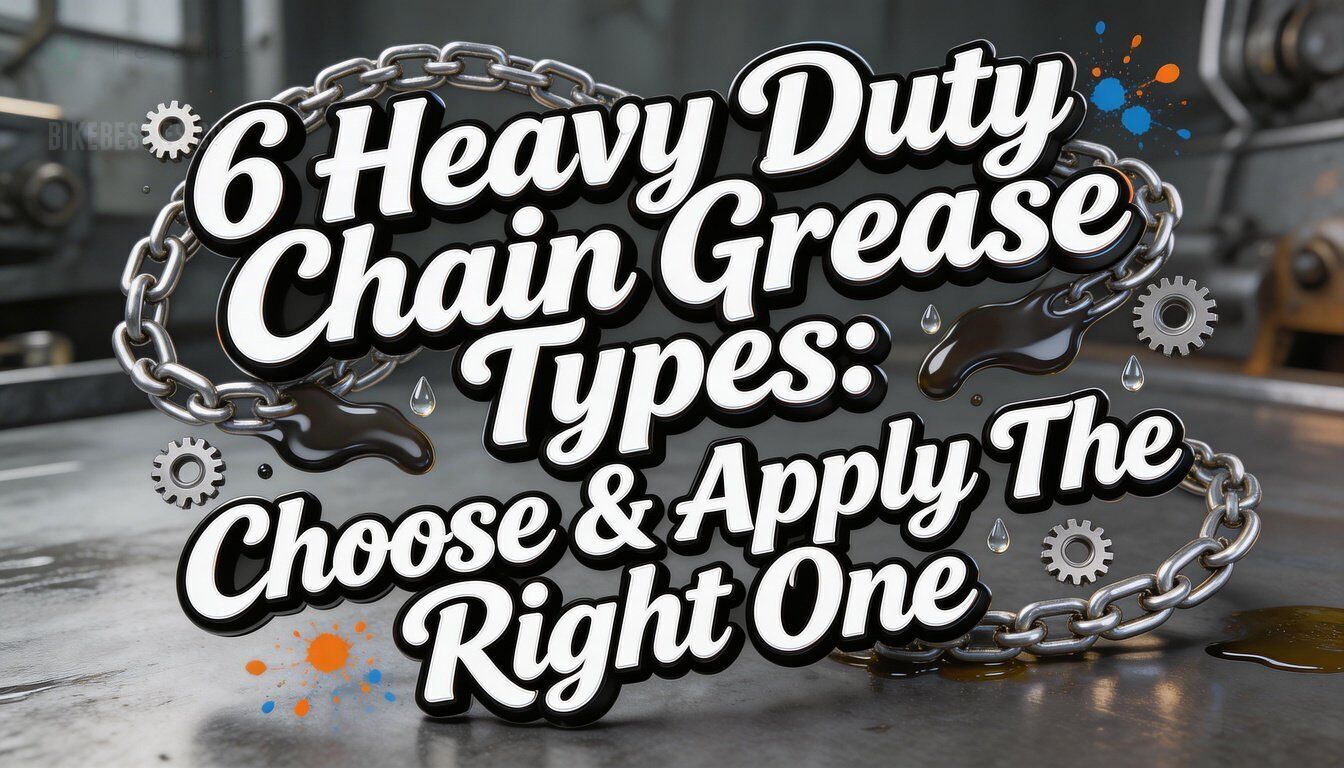 6 Heavy Duty Chain Grease Types: Choose & Apply The Right One