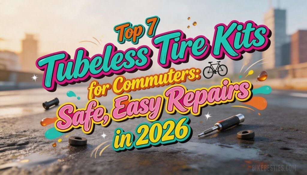 Top 7 Tubeless Tire Kits for Commuters: Safe, Easy Repairs in 2026