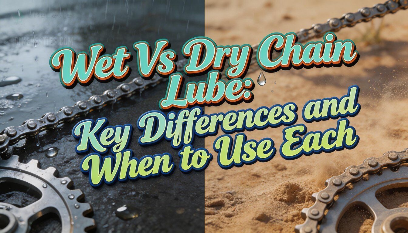 Wet Vs Dry Chain Lube: Key Differences and When to Use Each