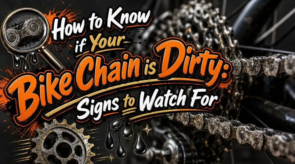 How to Know if Your Bike Chain is Dirty: Signs to Watch For