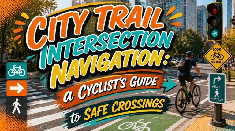 City Trail Intersection Navigation: a Cyclist's Guide to Safe Crossings