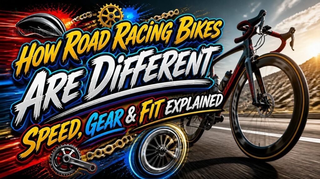 How Road Racing Bikes Are Different: Speed, Gear & Fit Explained