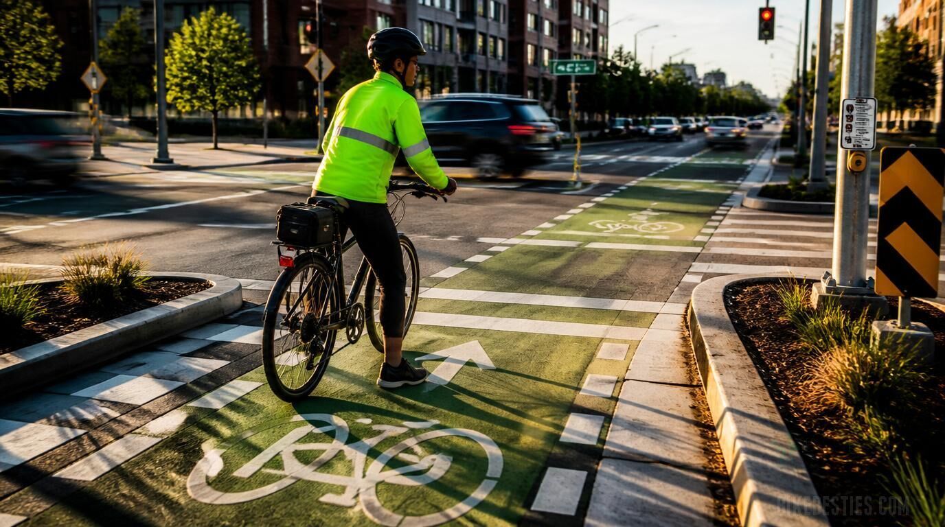 City Trail Intersection Navigation: a Cyclist's Guide to Safe Crossings